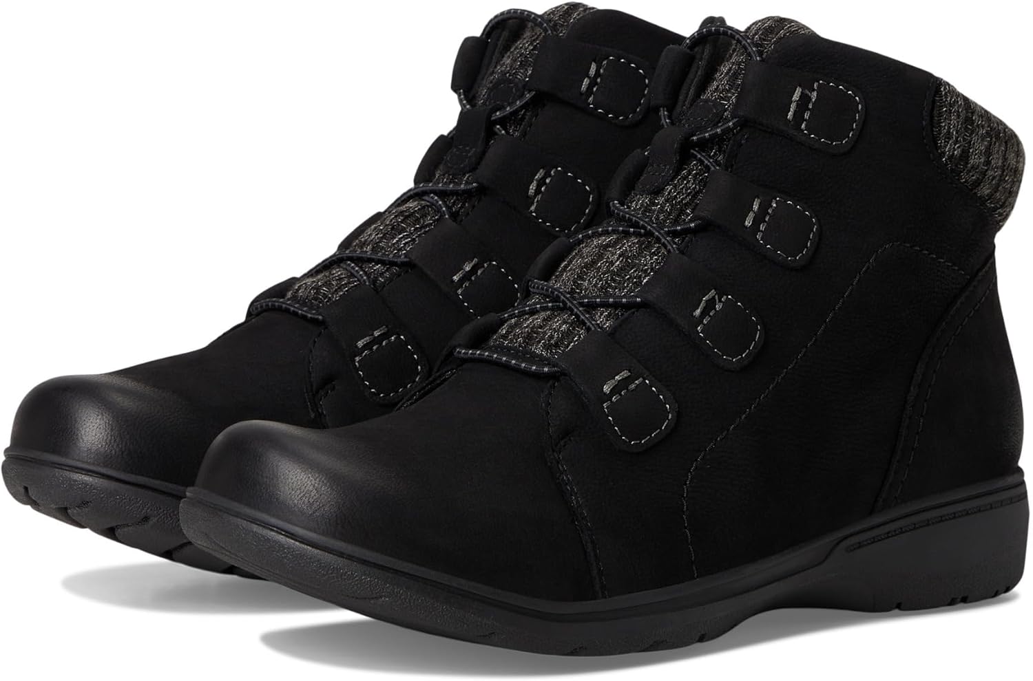 Amazon.com | Clarks Collection Women's Carleigh Jade Ankle Boot, Black ...
