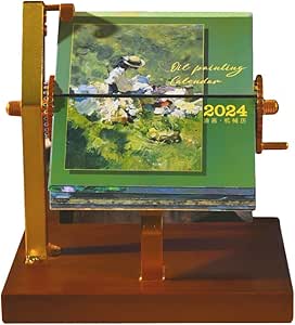 Amazon.com : Mechanical Calendar Manual Mechanical Rotating Table ...