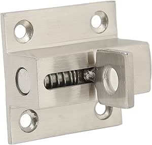 Amazon.com: Door Security Slide Lock, Door Lock Spring Load Latch 316 ...