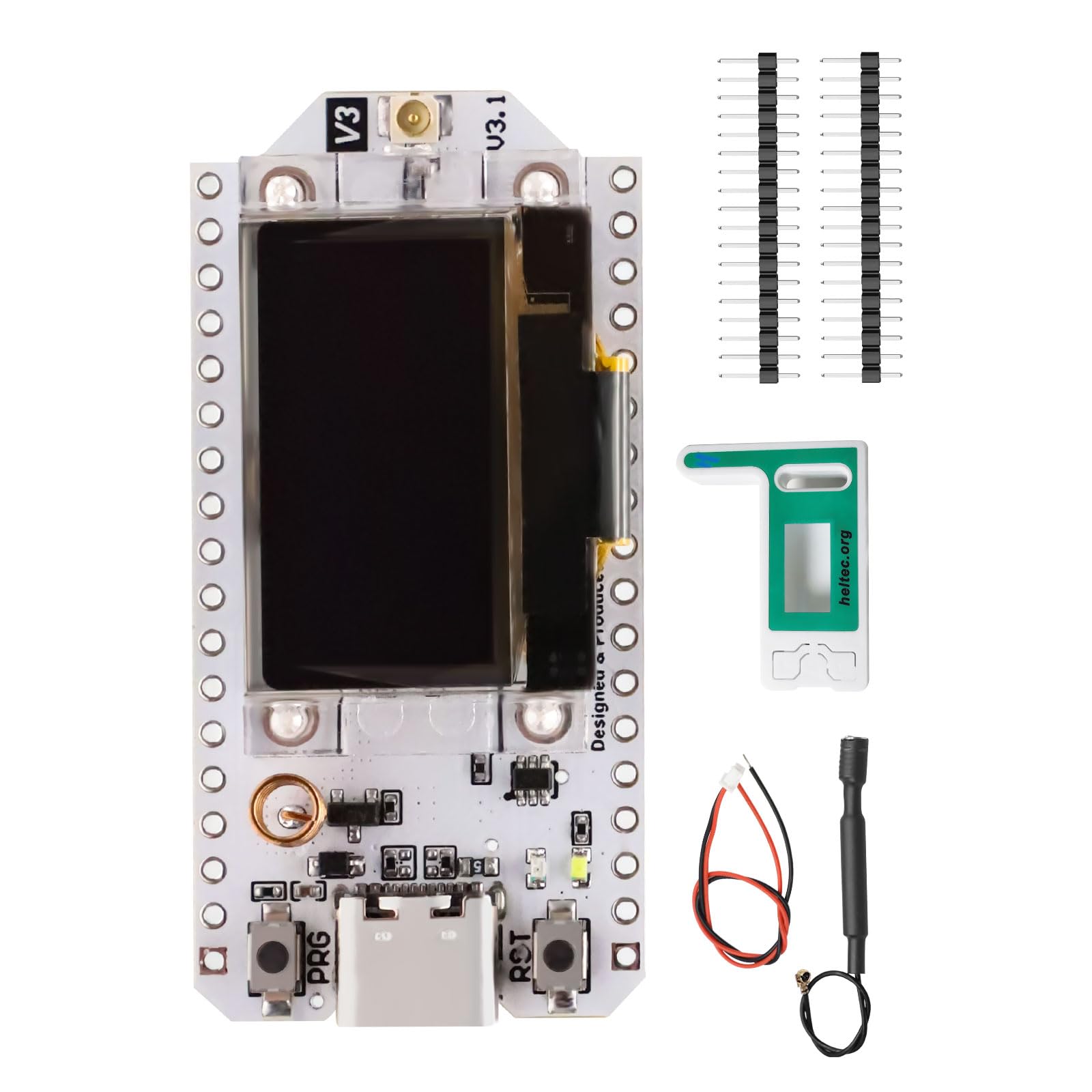 Lora Esp32 Development Board Binghe Esp32 V3 Lora Oled Display | Desertcart INDIA