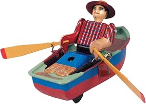 Amazon.com: TIN WIND-UP ROWBOAT EACH : Toys & Games