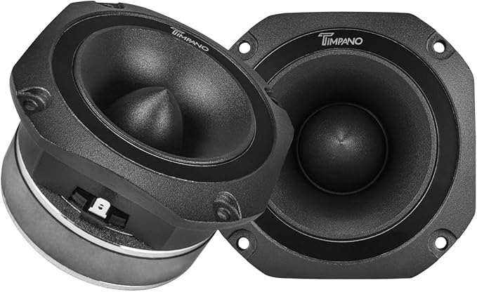 Amazon.com: Timpano Super Tweeter 4 Inch TPT-ST25 Black, 8 Ohm, 900 ...