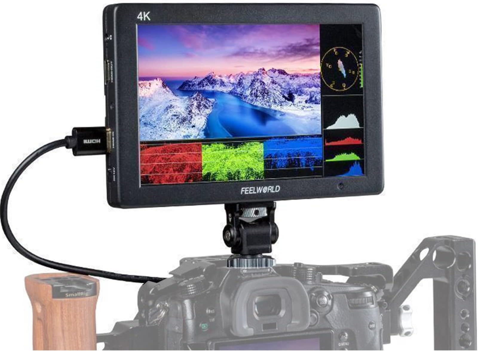 Amazon.com: LILLIPUT A7S 7 Inch IPS 4K HDMI Camera Field Monitor Video ...