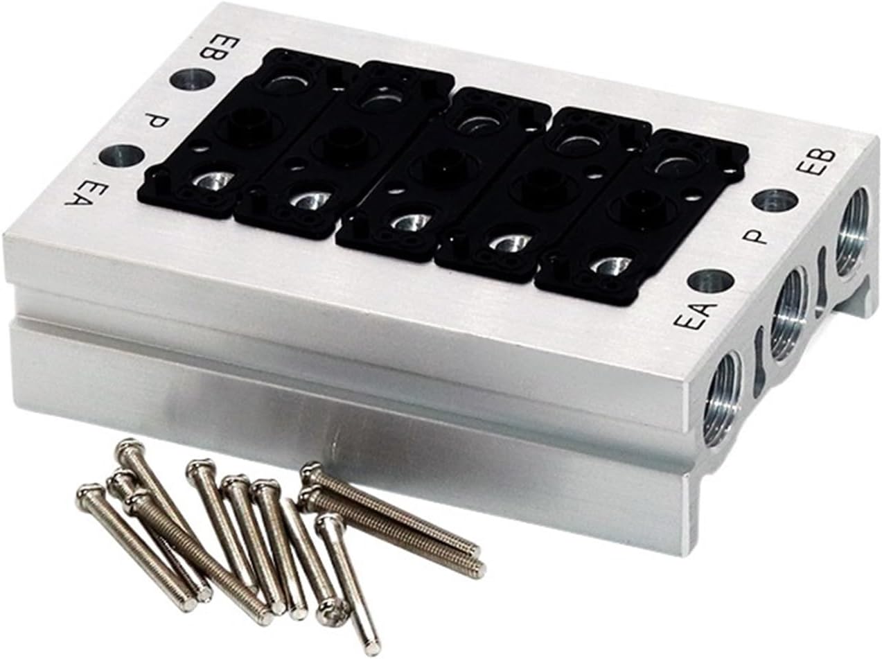 Amazon.com: SY3120 SY5120 SY7120 Solenoid Valves Air Exhaust Manifold ...