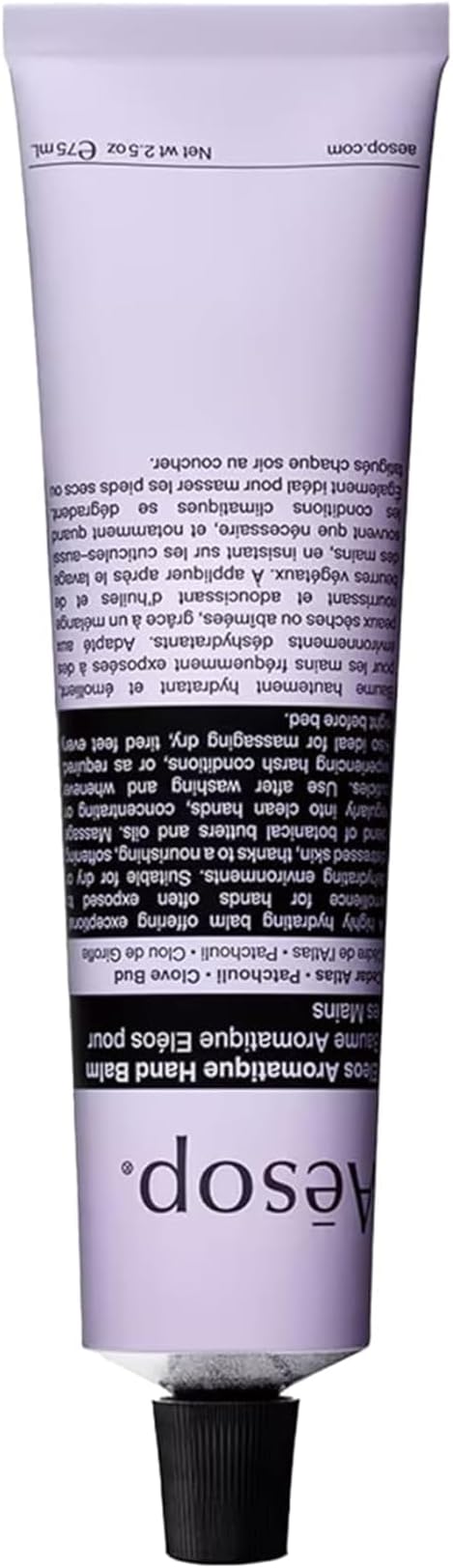 Amazon.com : Aesop Eleos Aromatique Hand Balm | Hydrating Balm For Dry ...