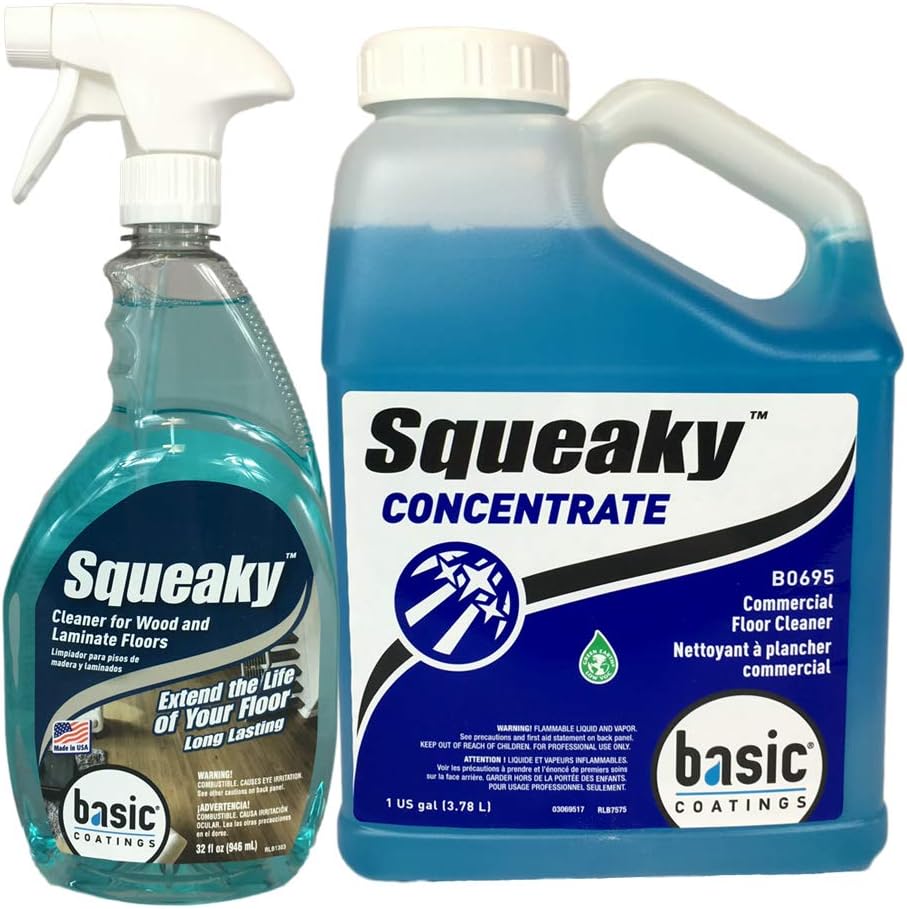 Amazon.com: Basic Coatings SQK CONC GAL Squeaky Concentrate Cleaner, 1 ...