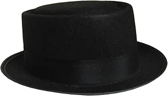 Amazon.com: Black Permafelt Pork Pie Hat : Clothing, Shoes & Jewelry