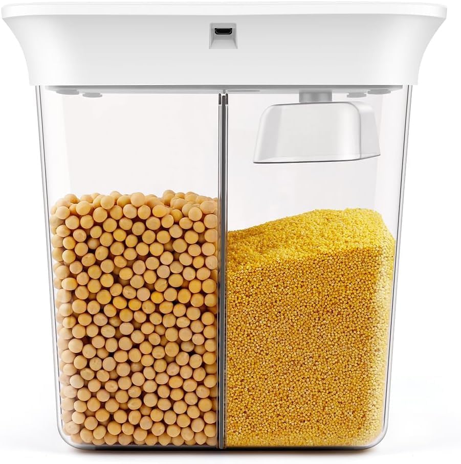 Acko Vacuum Food Storage Containers: Smart Airtight Lids Cereal ...