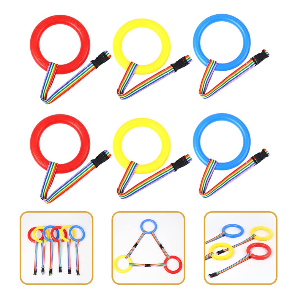 Amazon.com : DEARMAMY 6Pcs Colorful Walking Rope with Handle Detachable ...