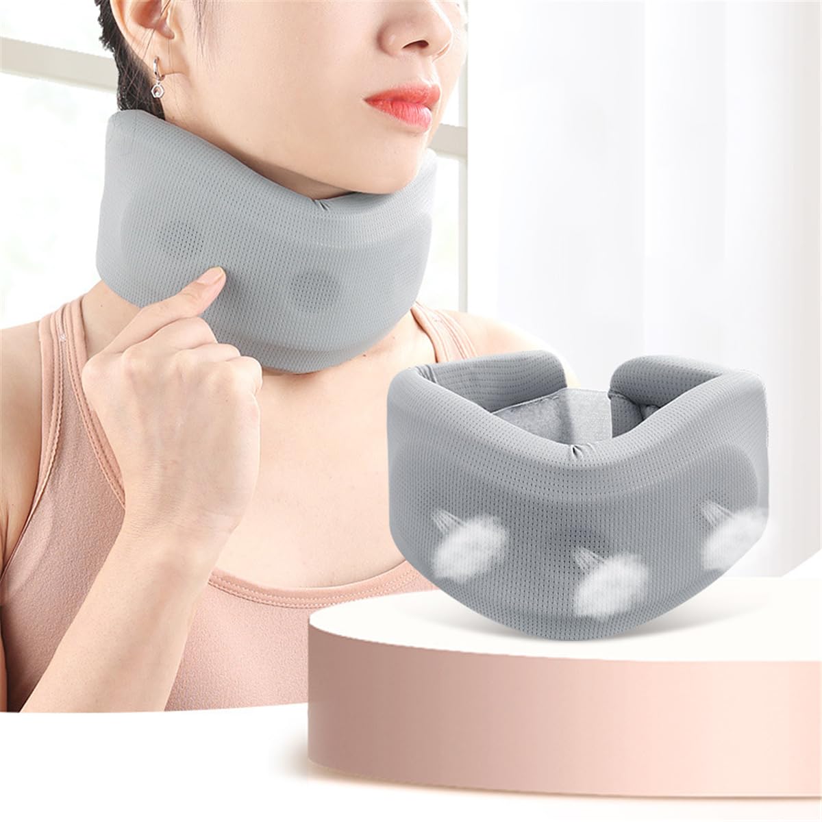 seaNpem Neck Brace for Neck Pain and Support - Soft Foam Neck Brace ...