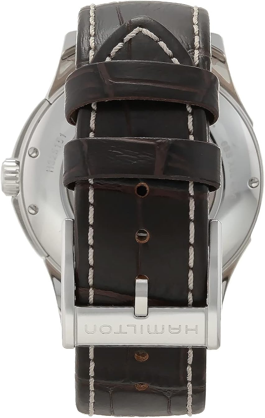 Amazon.com: Hamilton Jazzmaster Viewmatic Swiss Automatic Watch 40mm ...