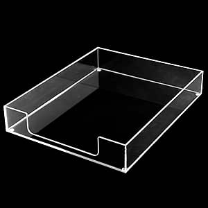 Amazon.com: Paper Tray Acrylic Desk Organizer Letter Trays Desk Tray ...