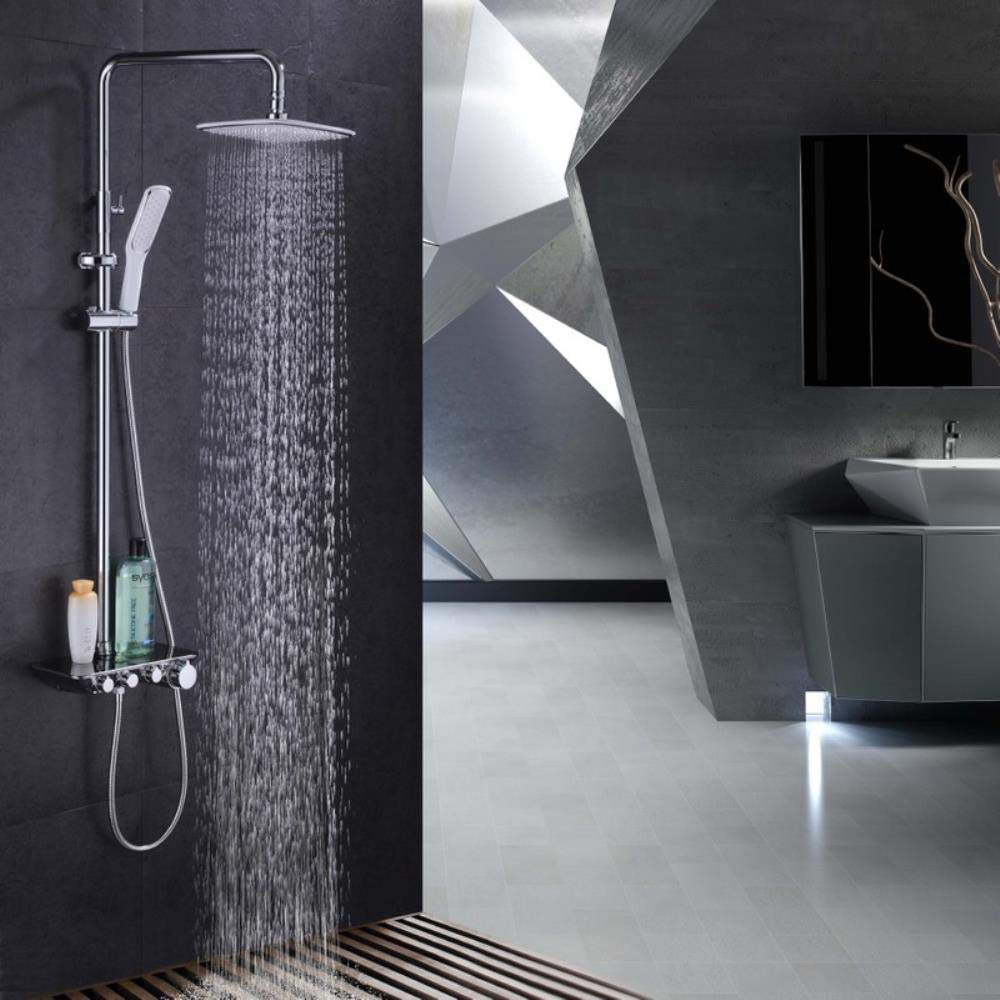 Shower Set with Hand Spray and Spray Gun Copper Shower Set Ceramic ...