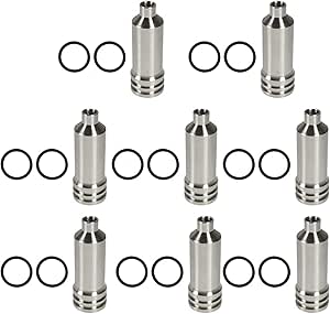 Amazon.com: WFLNHB 8 x Injector Cup and O-rings Replacement for Gm 6.6l ...