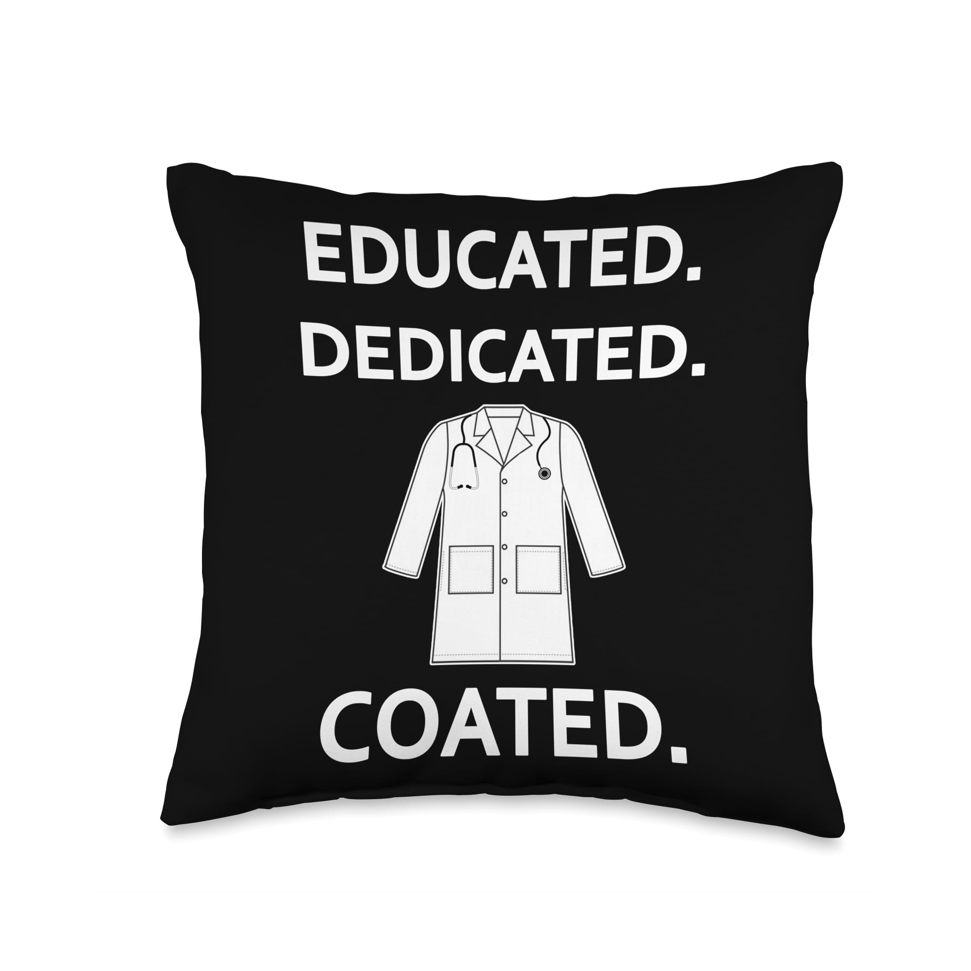 Amazon.com: Educated Dedicated Coated Fun White Coat Ceremony New ...