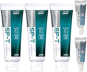 Amazon | DENT. システマ SP-T ジェル 85g 3本 + サンプル 2本付き | Generic | 大人用ハミガキ粉 通販