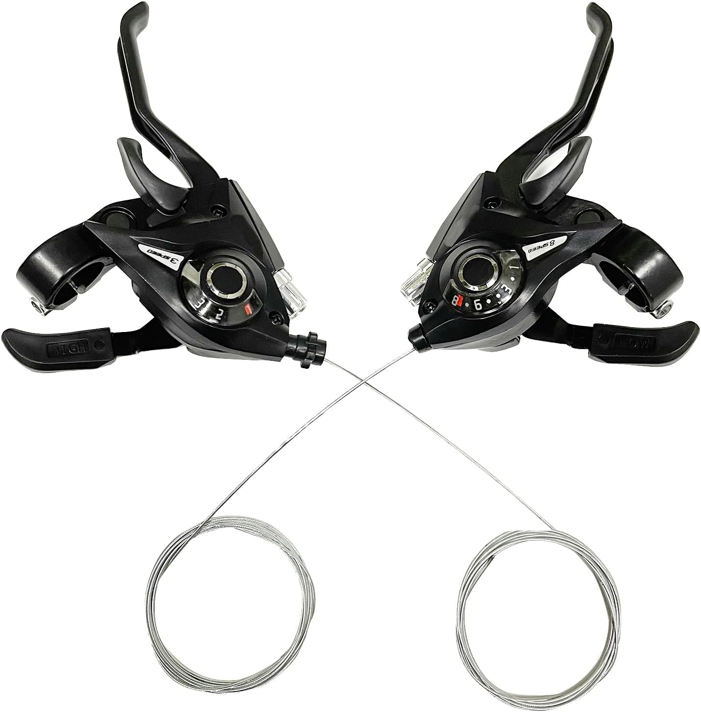 Ashuxxn Mountain Bike Gear Shifter Bicycle Gear Shifter Bike Shift ...