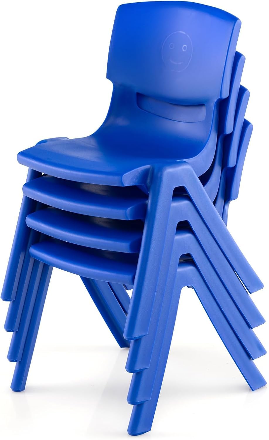 Amazon.com: Axidou 4 Pack Premium 11" H Plastic Stackable School Chairs ...