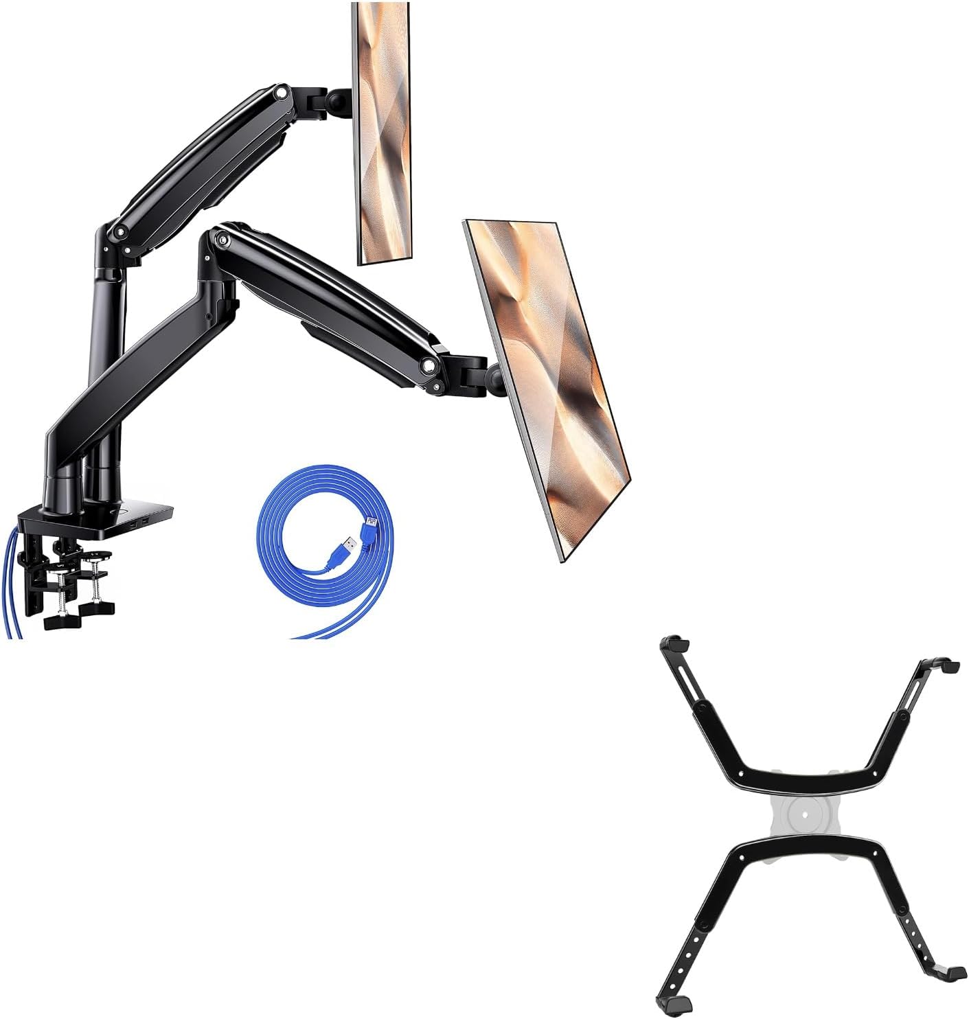 Amazon.com: Ergear Dual Monitor Stand Mount,ErGear VESA Mount Adapter ...