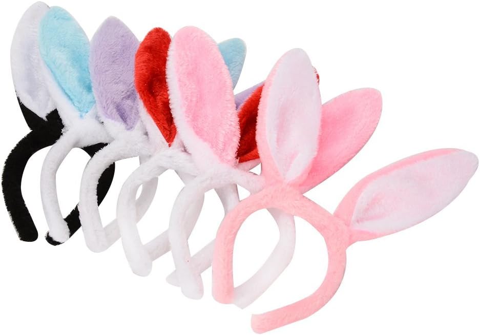 Twister.CK Easter Bunny Ears Headbands, Cute Rabbits Costume ...