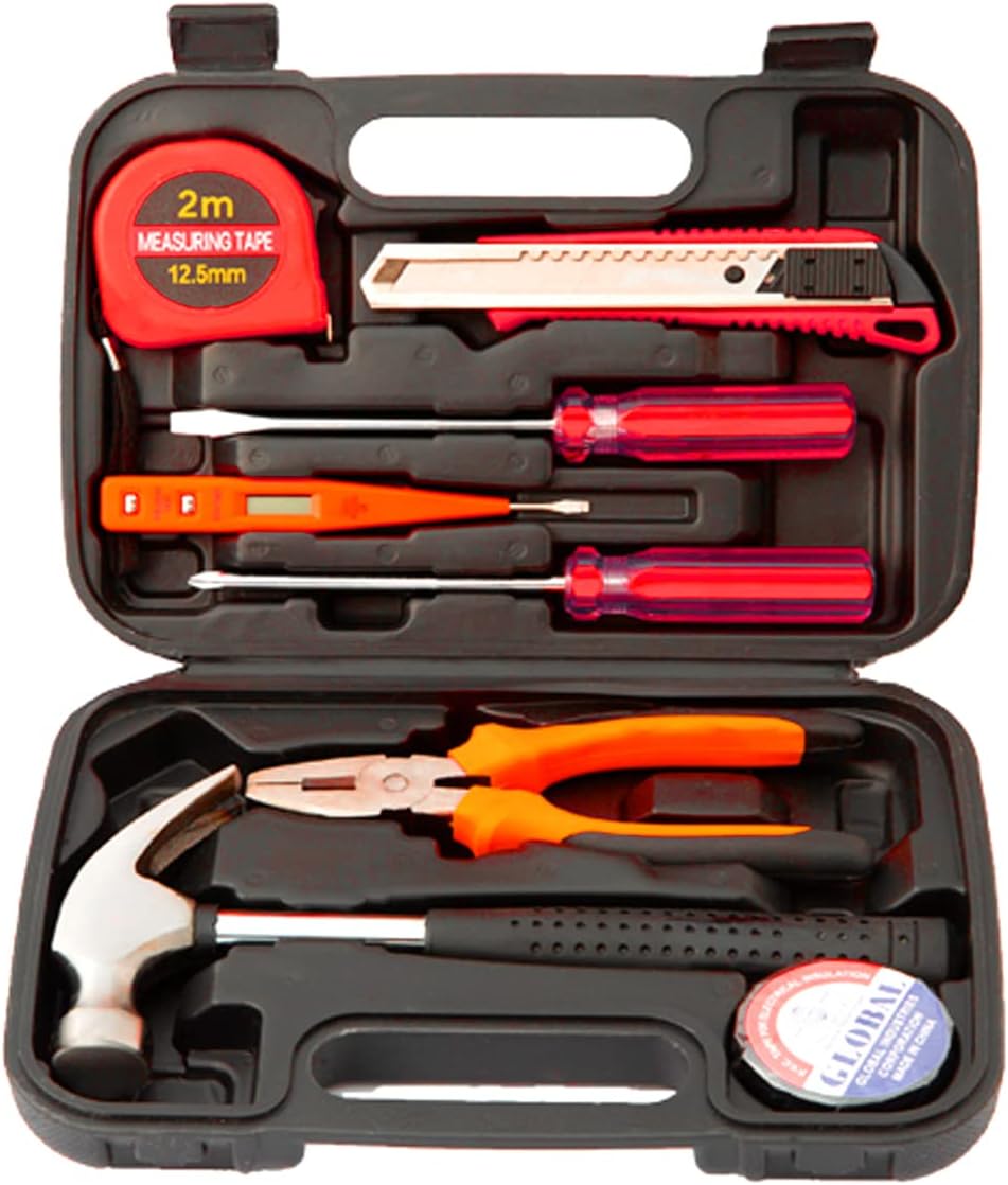 Amazon.com: 8 Piece Small Tool Set, Mini Portable Tool Kit, General ...