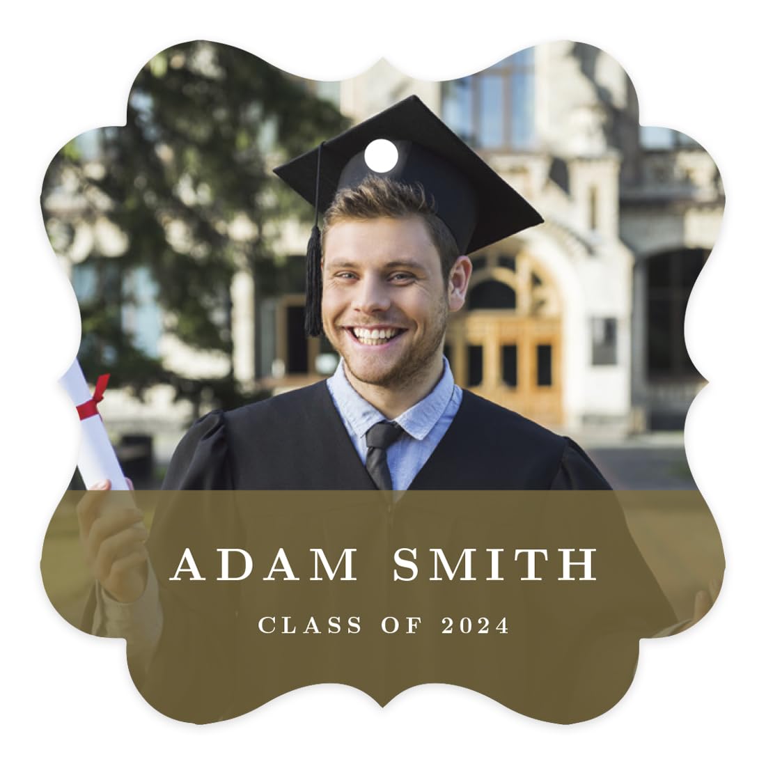 Amazon.com: Andaz Press Photo Personalized Ivy League Graduation ...