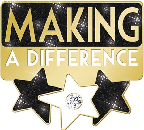 Amazon.com: Making A Difference Pin, Making A Difference Recognition ...
