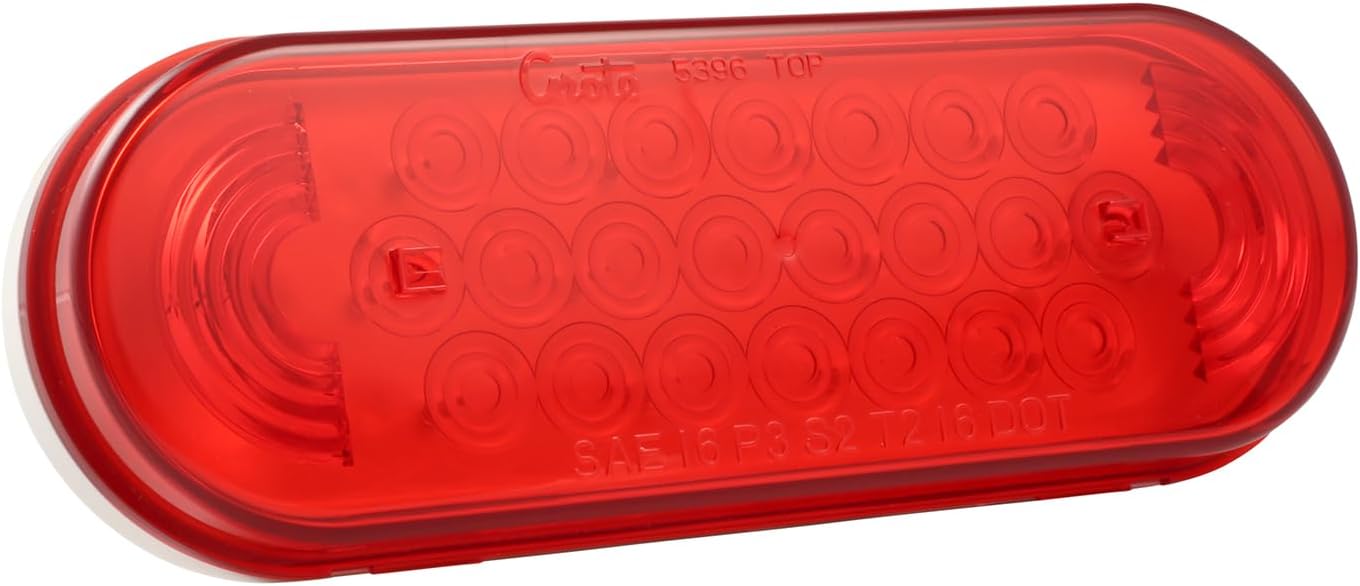 Amazon.com: Grote G4002 4" Hi Count LED Stop Tail Turn Light , red ...