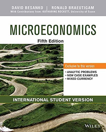 Microeconomics - ISV: David Besanko: 9788126556731: Amazon.com: Books