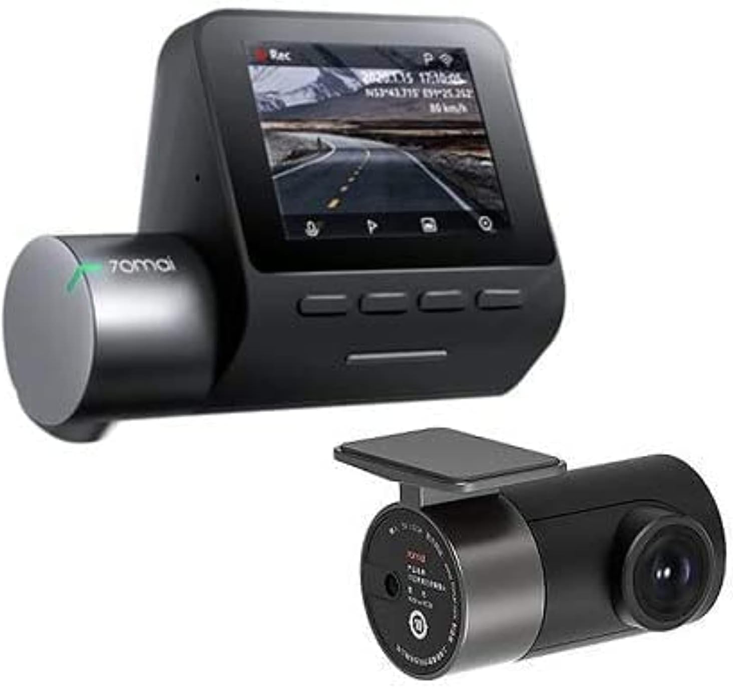 70mai Smart Dash Cam Pro Plus Sets A500S 5MP Resolution/Free Wifi / 24 ...