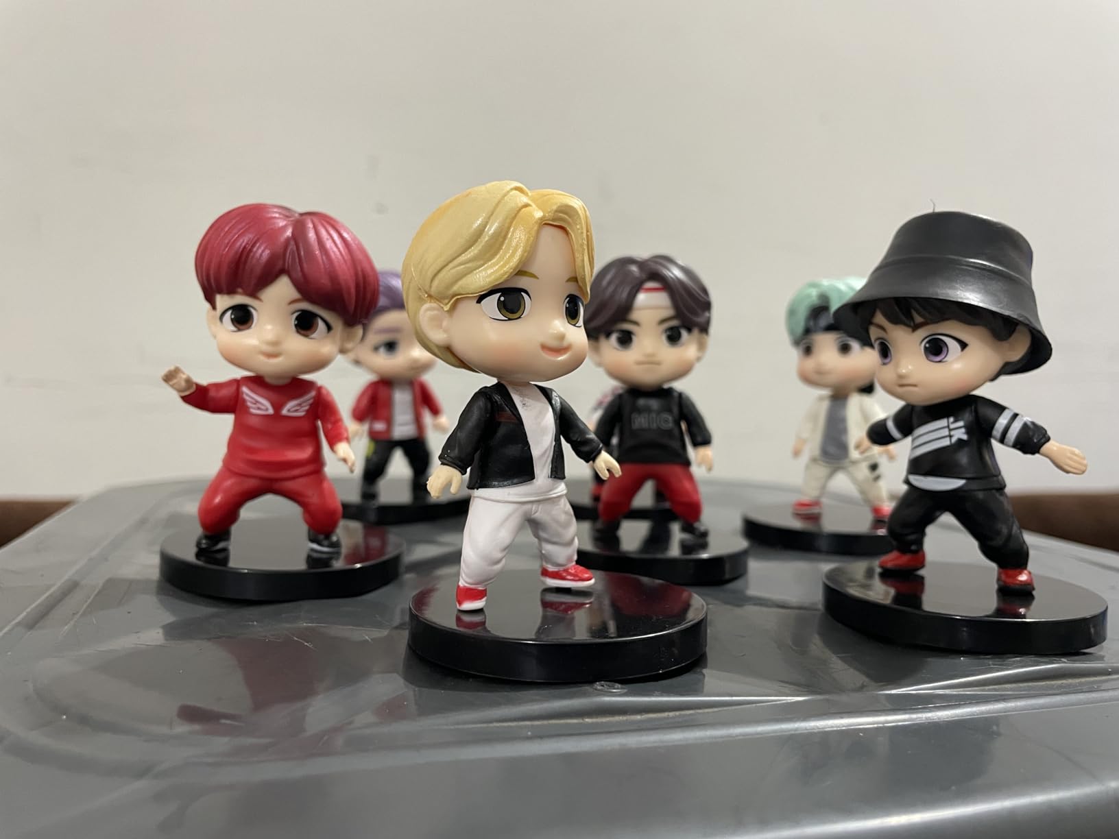 Buy PRIMEPIXEL BTS Tiny Tan - Set of 7 Kpop BTS Tiny Tans Action Figure ...