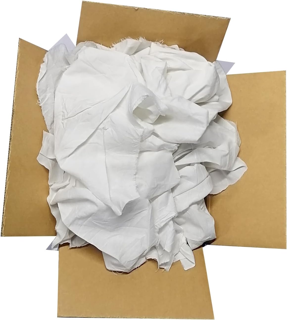 Amazon.com: SupremePlus White Sheeting Rags - Shop Bulk Woven Cotton ...