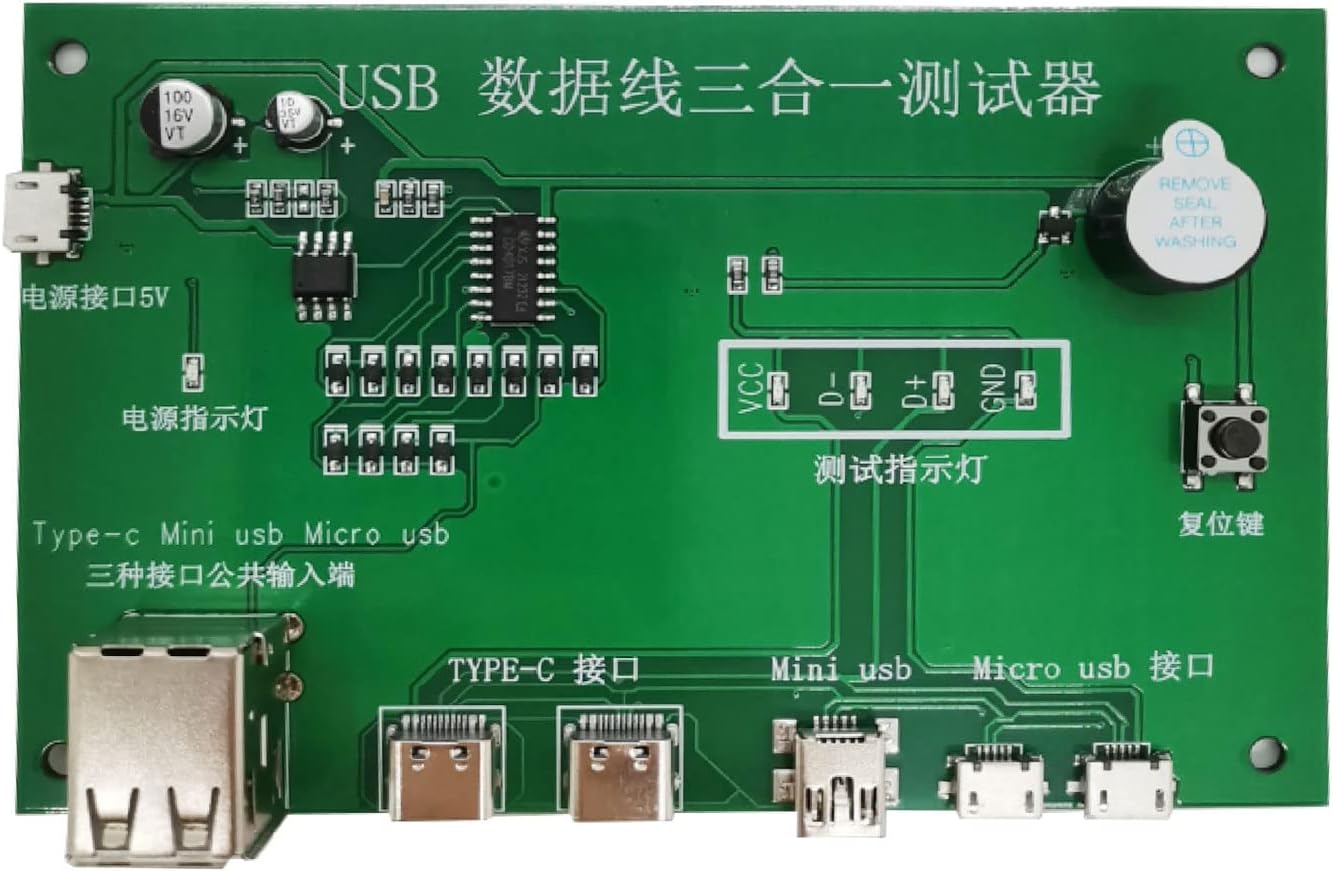 Amazon.com: Yuehuam USB Cable Tester, Data Wire Test Fixture Precise ...