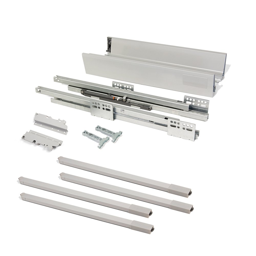 Buy Emuca - Kit for kitchen or bathroom drawer with full extension ...