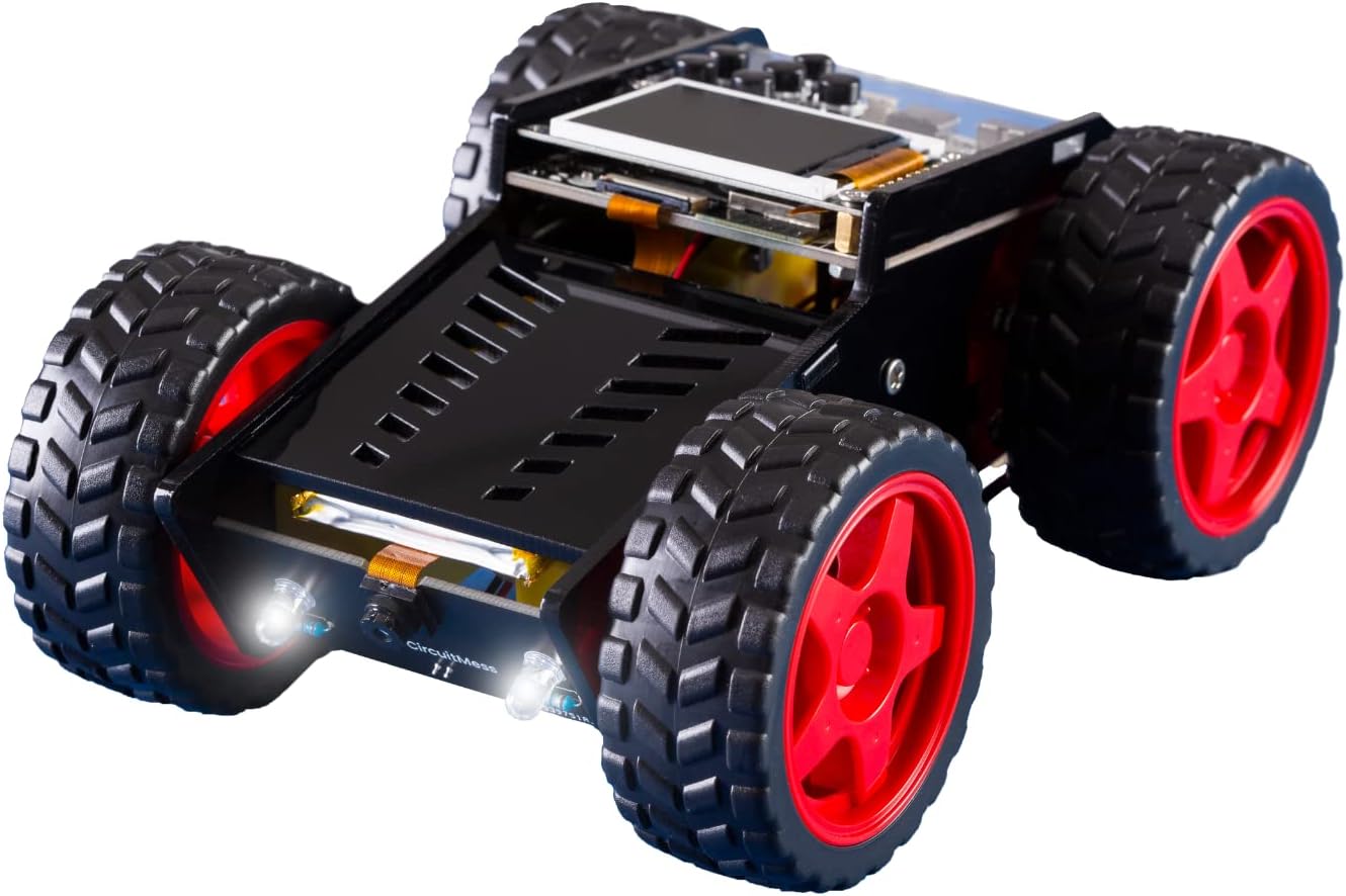 Amazon.com: CIRCUITMESS Wheelson - A DIY AI Self-Driving Car | Learn ...