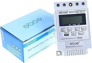 Amazon.com: JAYWIS KG316T Digital Microcomputer Timer Switch AC220V, BS316 Time Control Delay ...