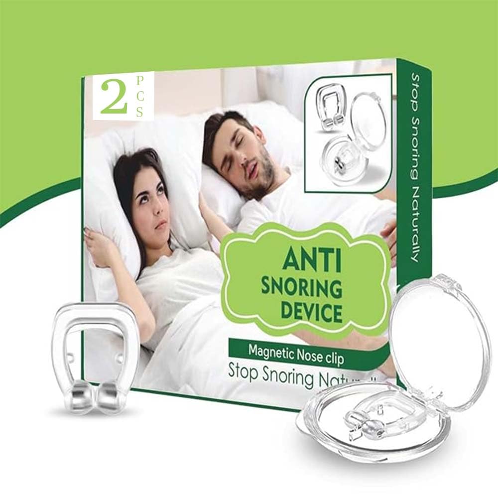 Buy GROOTS Anti Snoring Device Silicone Nose Clip Professional Relieve ...