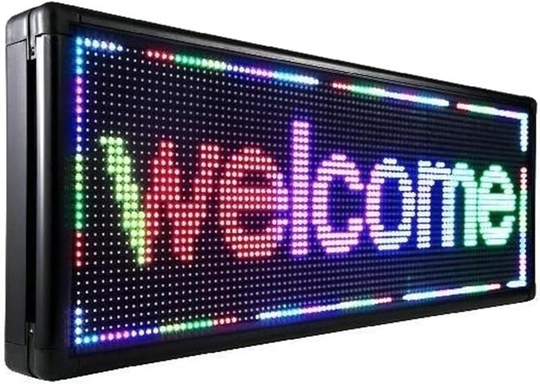 Panneaux d'affichage numérique LED polychrome roulant la signalisation ...