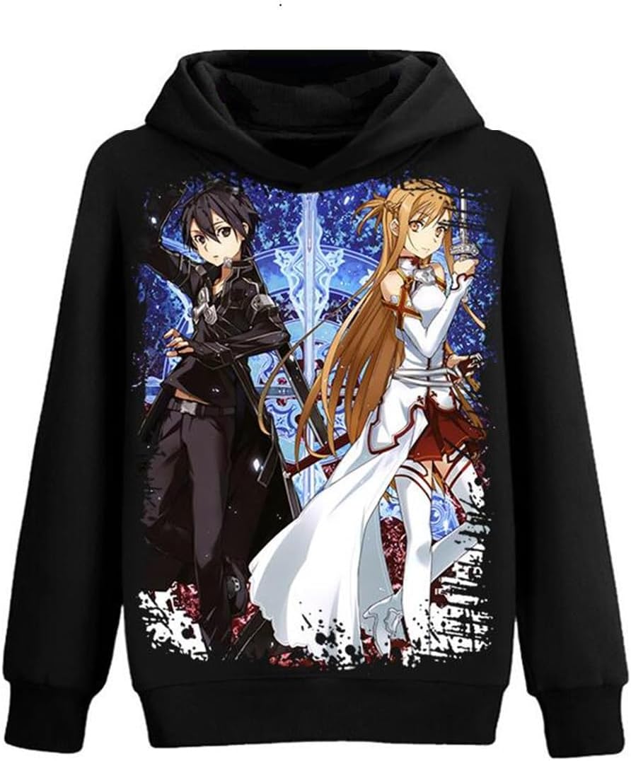 Amazon.com: GO2COSY Anime Sword Art Online Cosplay Kirigaya Kazuto ...