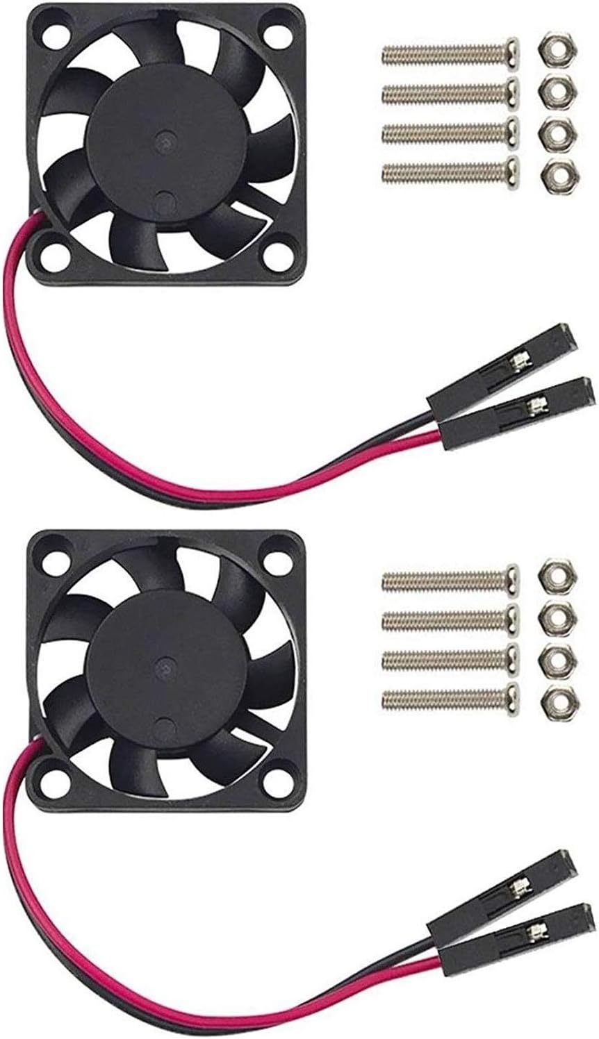 Amazon.com: Easycargo Raspberry Pi Fan 30x30x7mm, Raspberry Pi Cooling ...