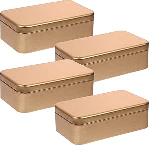Amazon.com - DOITOOL Loose Tea Tins 4Pcs Tins Containers, Metal ...