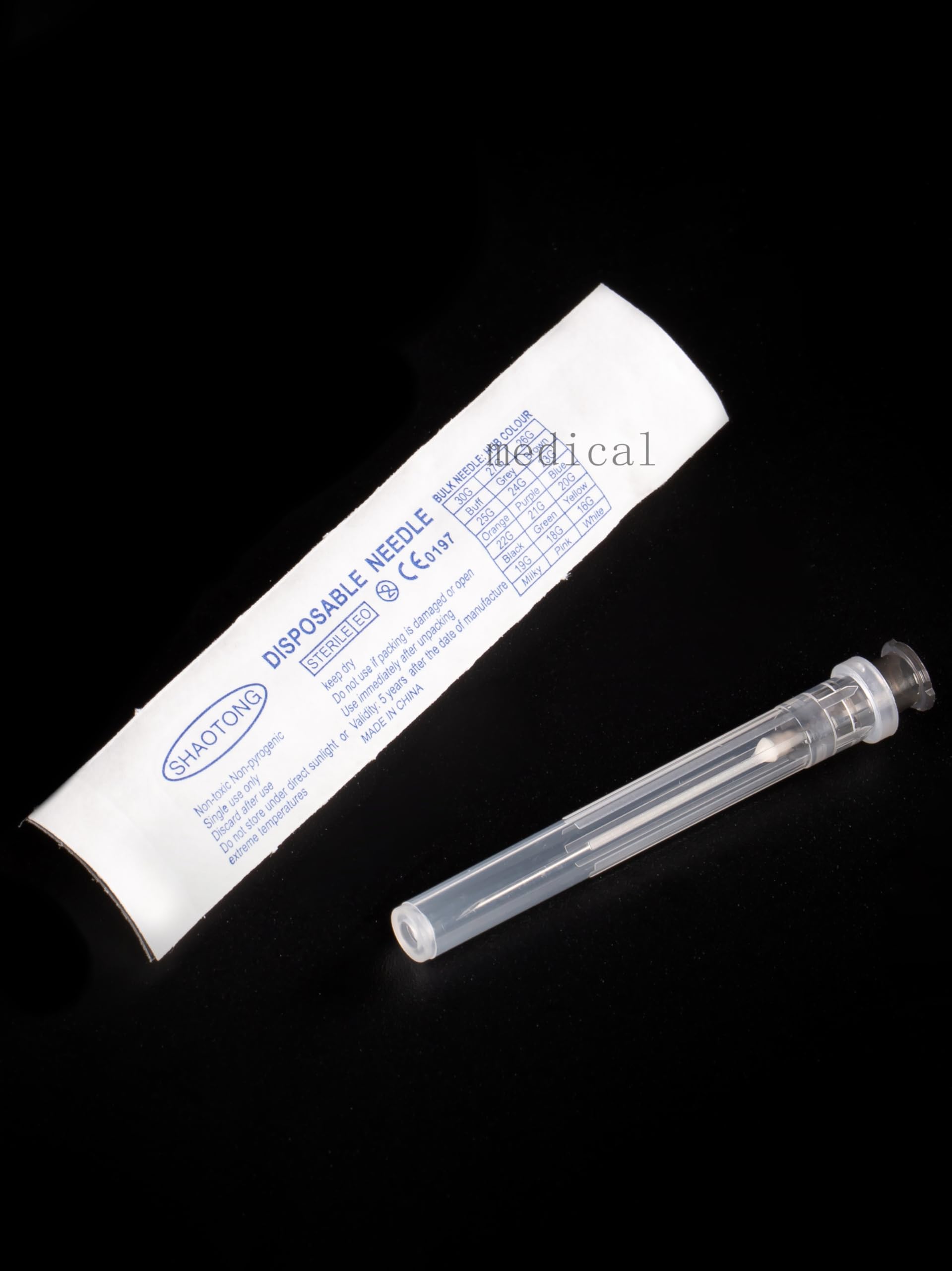 Snapklik.com : Disposable Sterile Needles 100Pack