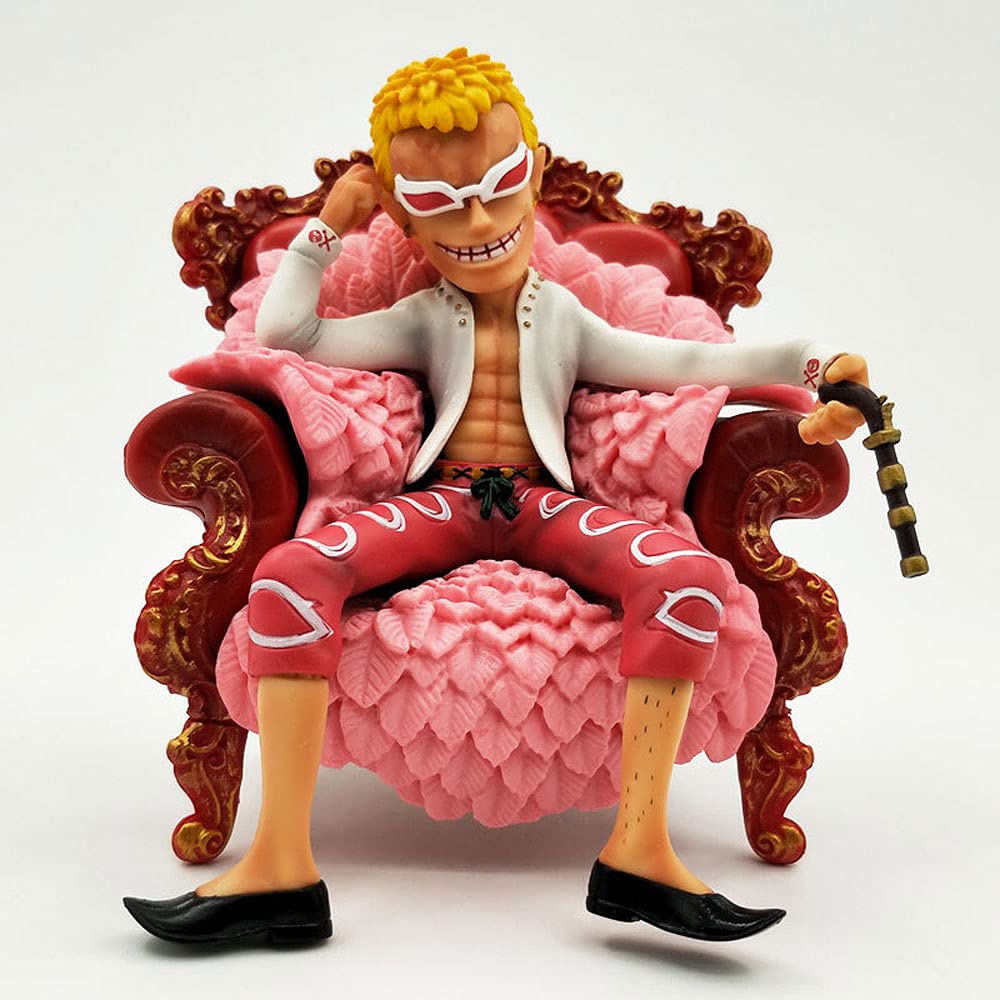 Buy JINFENFG One Piece Trumpet Donquixote Doflamingo Figure Figure ...
