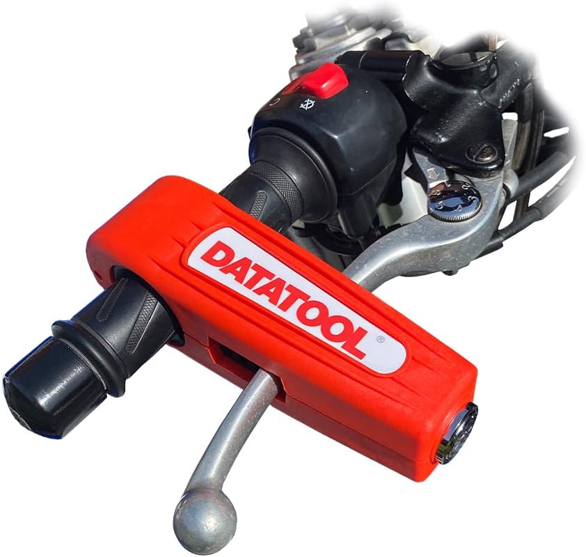 Datatool Croc Lock - Visible Theft Deterrent for Scooters, Motorcycles ...