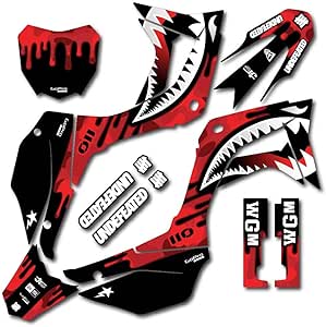 Amazon.com: Red Savage Graphics kit Compatible with 19-23 CRF110 CRF ...