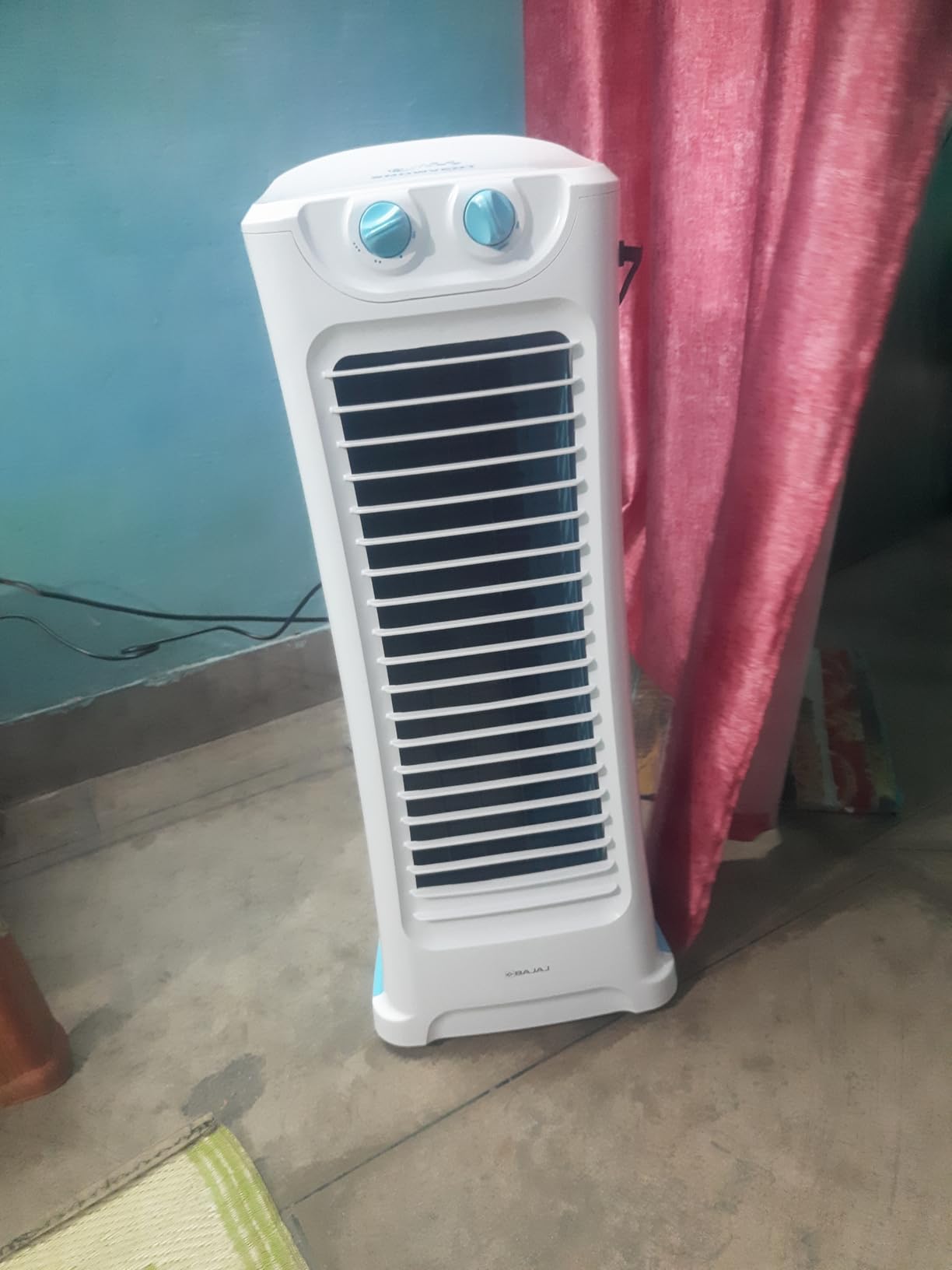 Buy Bajaj Snowvent Tower Fan For Home| Lightweight Portable Tower AC ...