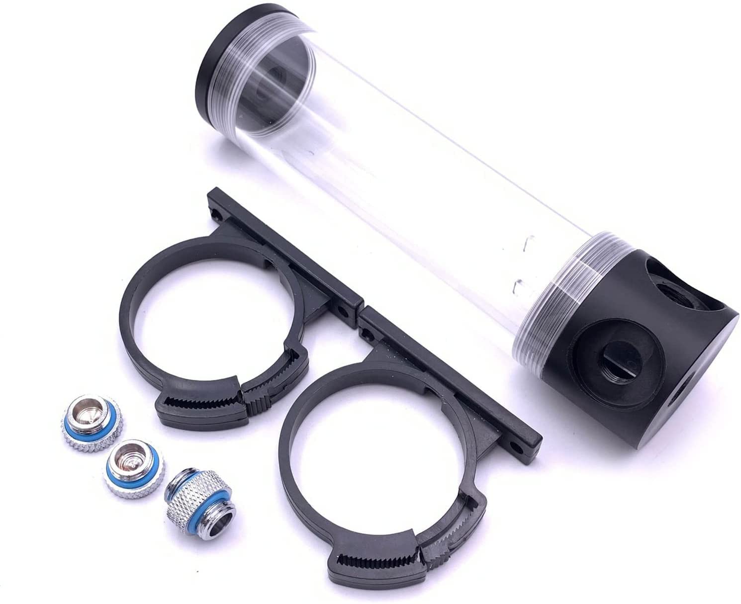 Ubervia® Water Cooling Tank 110mm/140mm/190mm/240mm POM Cylindrical CPU ...