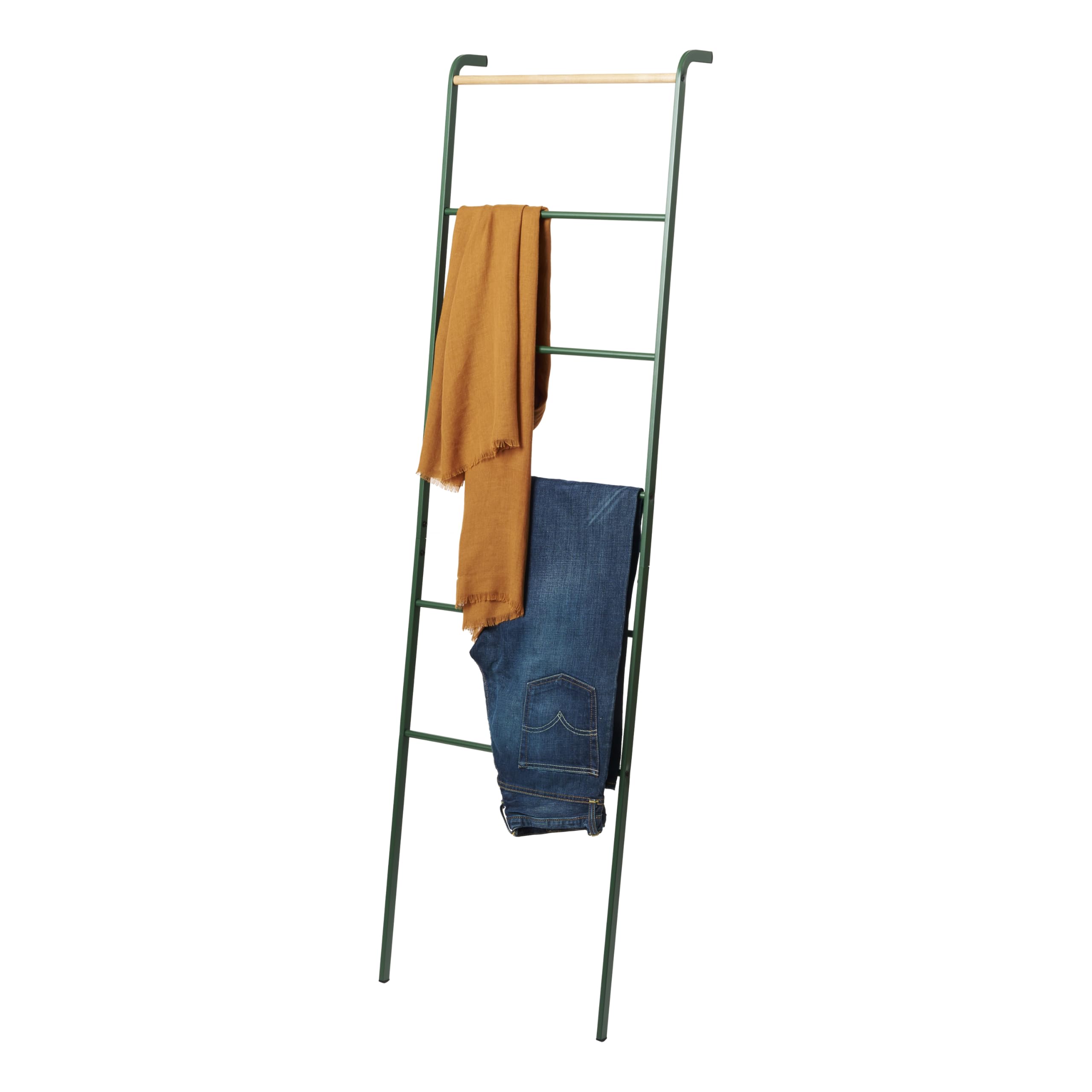 Amazon.com: Yamazaki Home Leaning Ladder Hanger-Bathroom Storage Rack ...