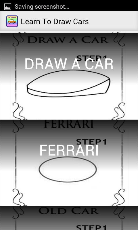 Learn To Draw Cars: app su Amazon Appstore