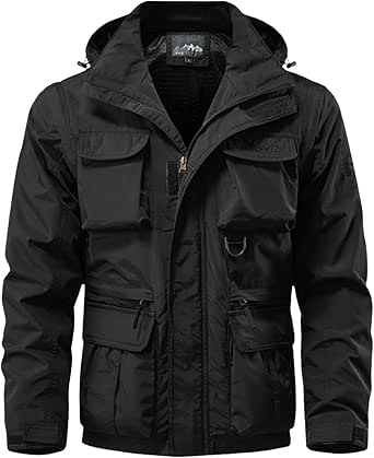 Army Jackets for Men Relaxd Fit Working Jackets with Mulit Pockets ...